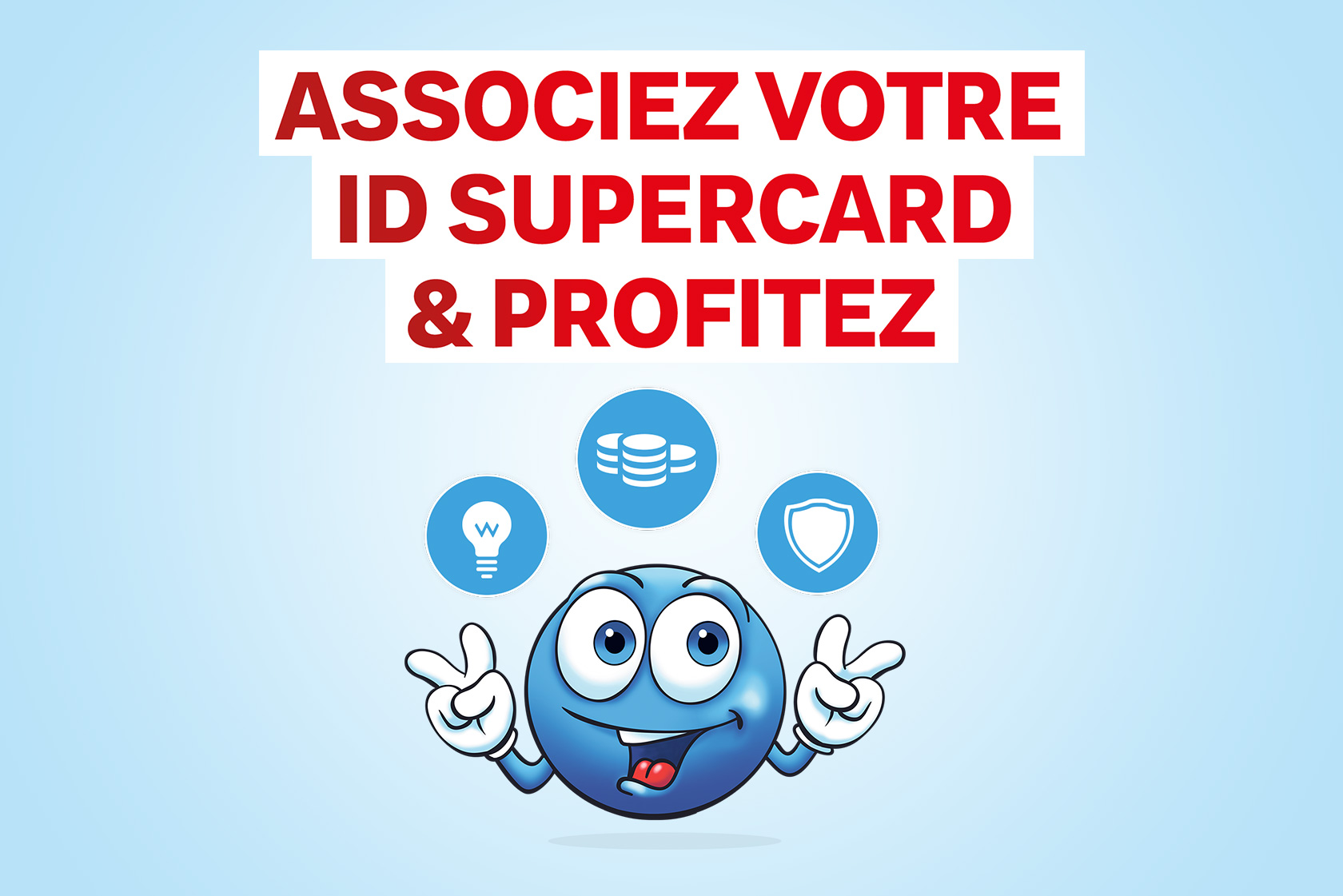 Se connecter avec l'identifiant Supercard – JUMBO