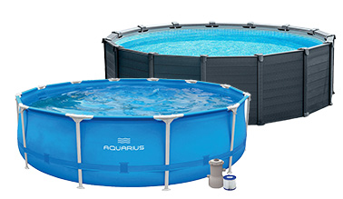 Piscines hors sol: faites vos achats en ligne!