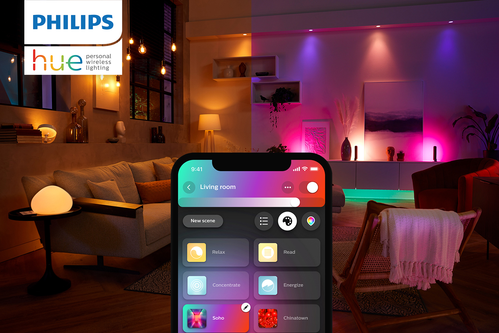 Les produits Philips Hue sont chez JUMBO