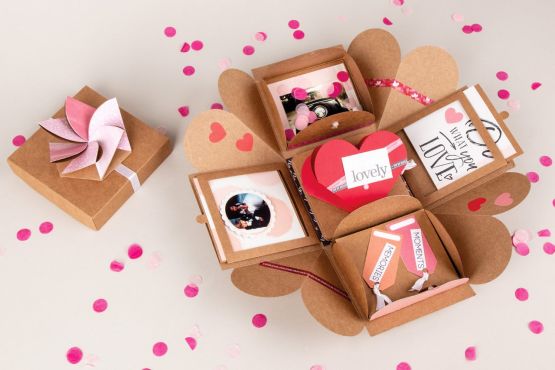 Explosionsbox basteln mit JUMBO