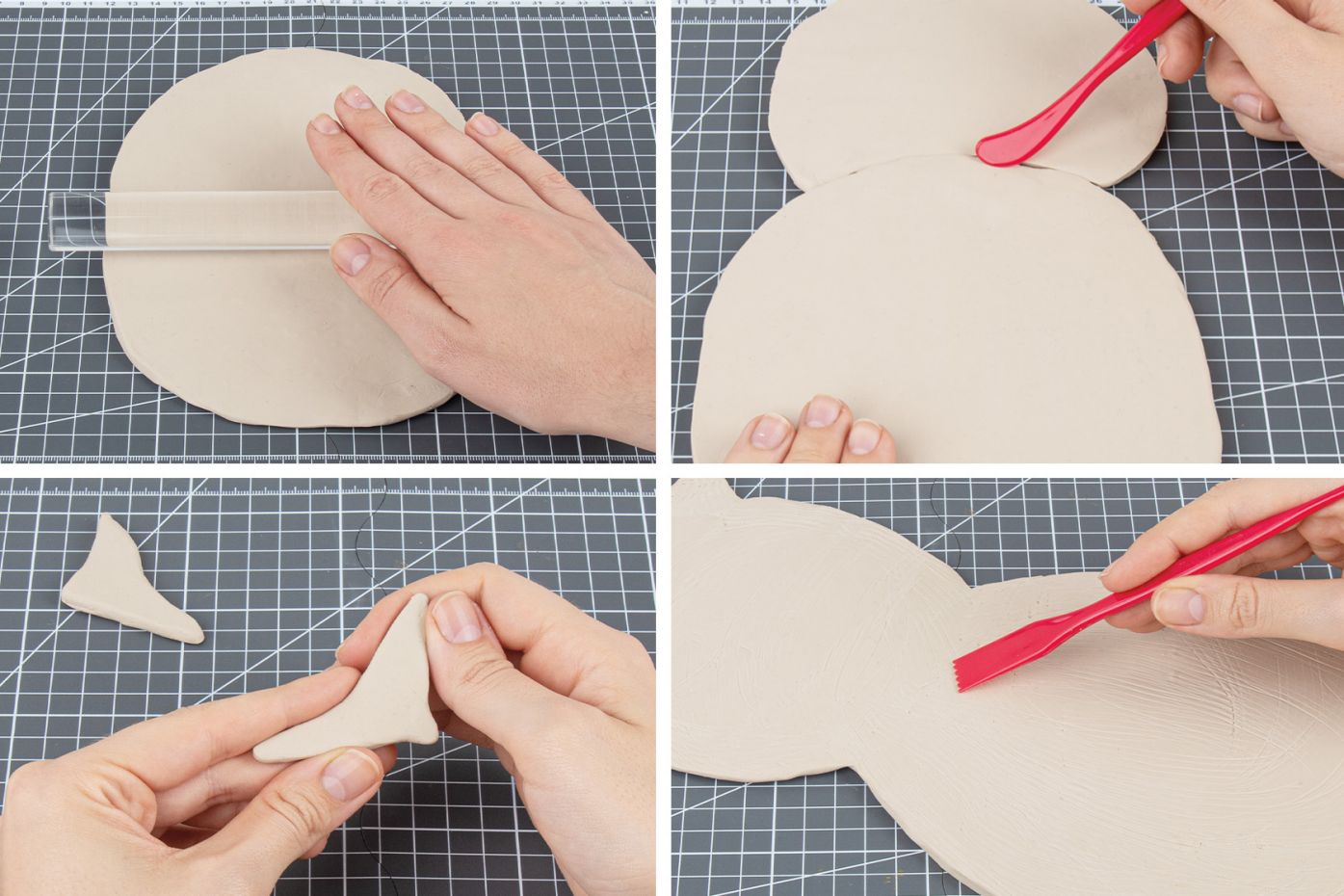 Eulen-Wanduhr aus Fimo basteln mit JUMBO