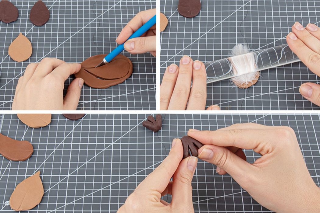 Eulen-Wanduhr aus Fimo basteln mit JUMBO