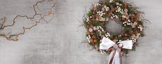 Schönen Winterkranz basteln mit JUMBO