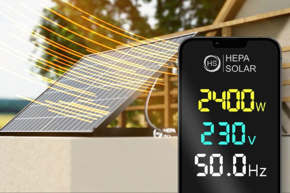 Hepa Solar Balkonkraftwerk Hepa Pro 400 W bei JUMBO