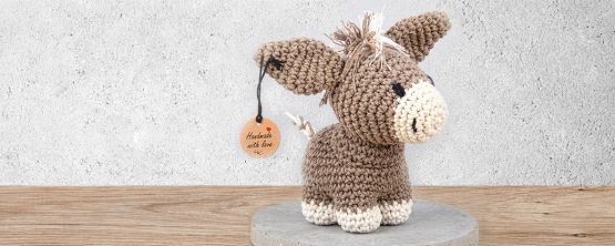 Fabriquer un amigurumi âne avec JUMBO