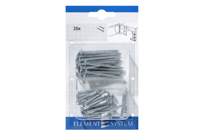 Element-System Vis pour Support en U | 20 Pièces Acheter chez JUMBO