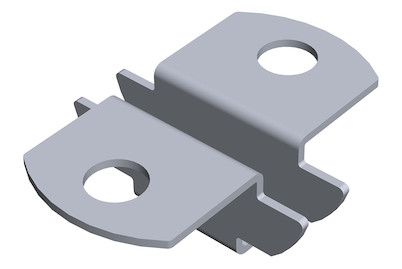 Element-System Einsteckhalter Beidseitig Metall | 30.4 × 2.4 cm | 12 ...