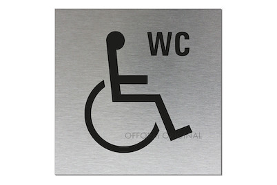 Cartello WC Disabili | 20 × 15 cm acquistare da JUMBO