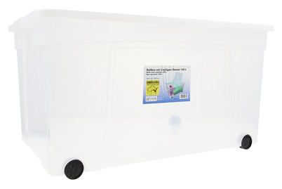 Boîte à roulettes avec couvercle rabattable Acheter chez JUMBO