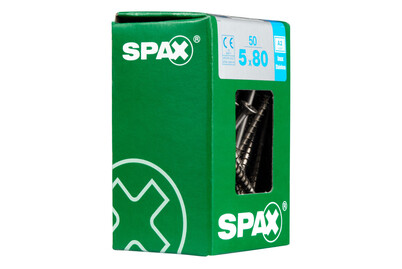Spax TRX A2 Inoxydable | 5 × 80 mm | 50 Pièces Acheter chez JUMBO