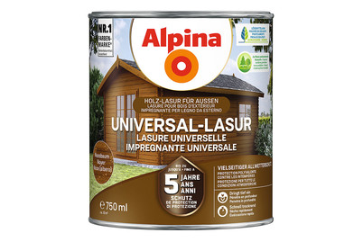 Alpina Universal-Lasur Nussbaum | 0.75 l kaufen bei JUMBO