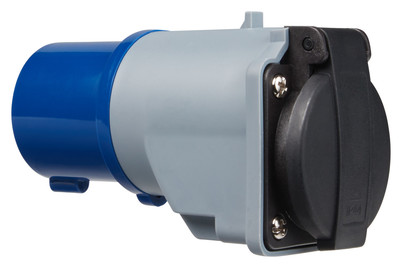 Max Hauri AG Übergangsstecker CEE-Stecker Typ 23 Blau kaufen bei JUMBO