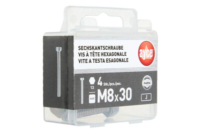 Sechskant-Schraube Metrisch Rostfrei | M8 | 30 mm kaufen bei JUMBO