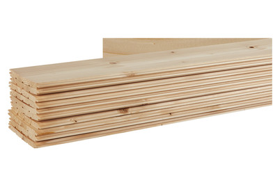 Boiserie épicéa profil de chanfrein Acheter chez JUMBO