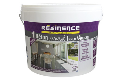 Resinence Béton mural Blanc | 6 m² Acheter chez JUMBO