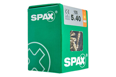 Spax Torx Senkkopf-Holzschraube | 5 × 40 mm | T10-T15-T20 kaufen bei JUMBO