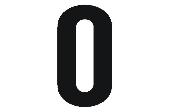 Lettera O in carta d'alluminio, 60 mm, nera acquistare da JUMBO