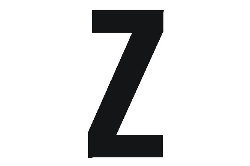 Lettre Z autocollante, 30 mm, noir Acheter chez JUMBO