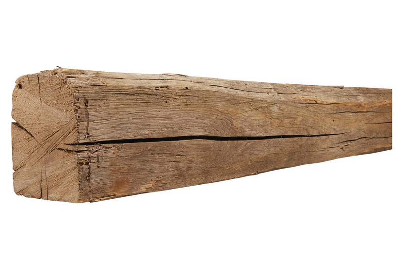 Poutres en vieux bois chêne 2400 x 120 x 120+/-20 mm Acheter chez JUMBO