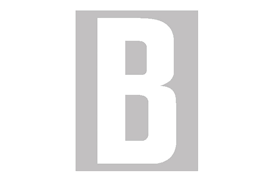 Lettera in foglia Bianca | B | 9,5 cm acquistare da JUMBO