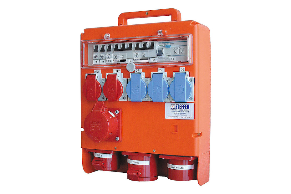 Stromverteiler orange kaufen bei JUMBO