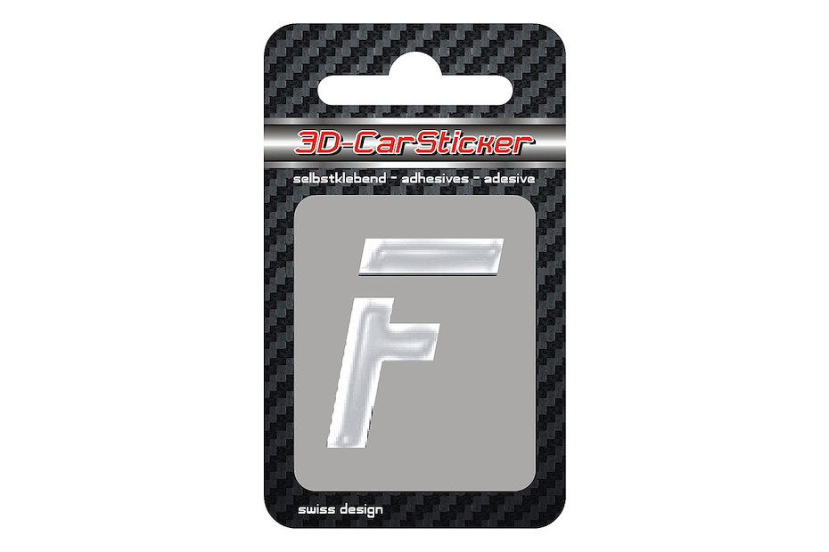 3D Car Sticker F Chrom kaufen bei JUMBO