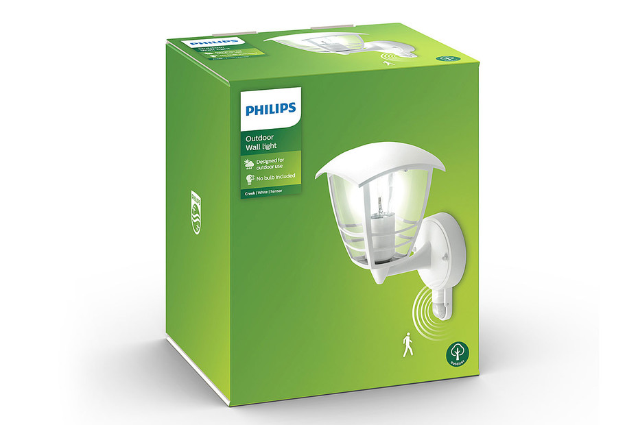 Philips Aussenleuchte Paris Weiss | 60 W kaufen bei JUMBO