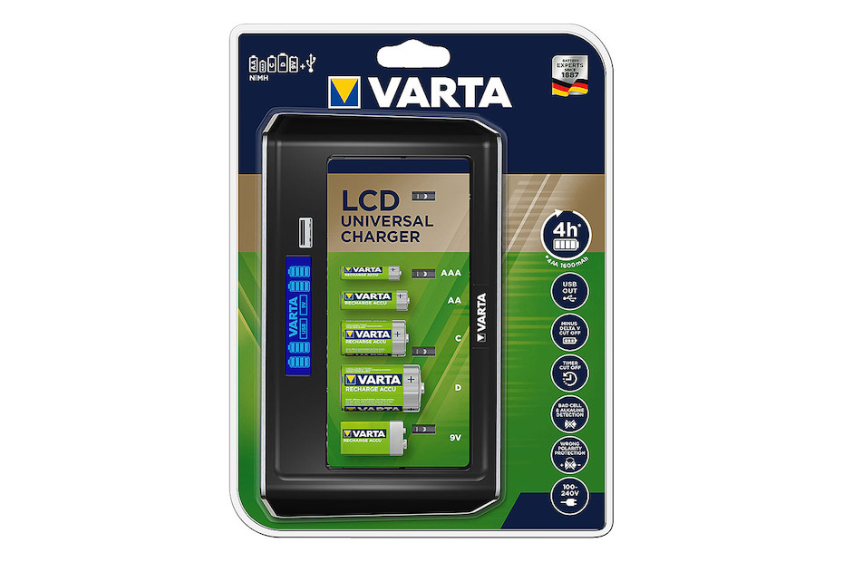 Varta LCD Universal Charger Acheter chez JUMBO