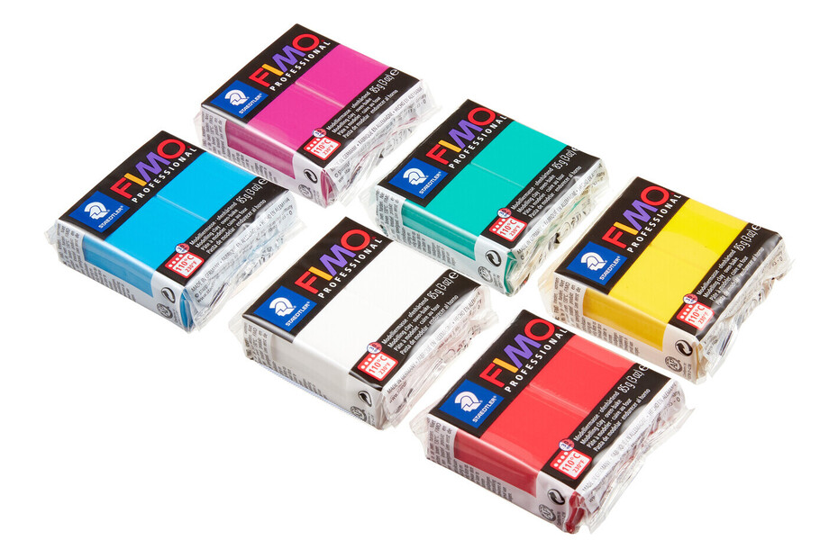 Fimo Materialpackung True Colours | 6 × 85 g kaufen bei JUMBO