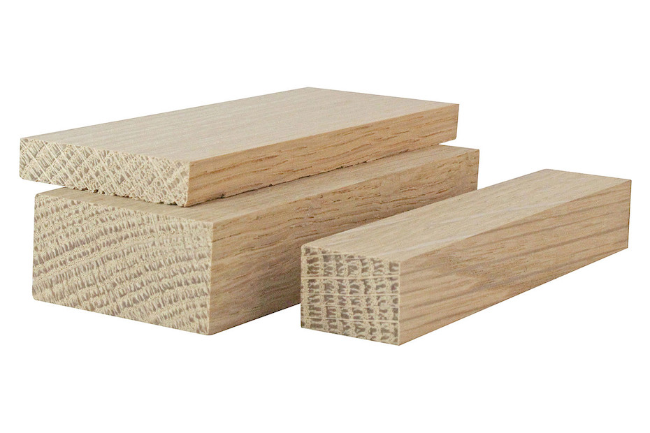 Listello in legno squadrato di faggio, 8x16 mm, 1 m acquistare da JUMBO