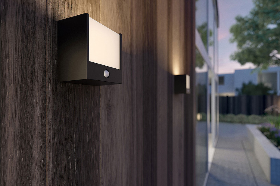 Philips LED Luce esterna Macaw con sensore di movimento | 3,5 W ...