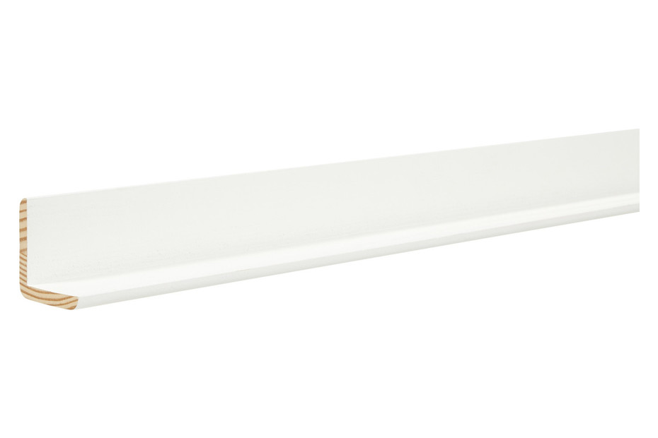 Winkelleiste Weiss 2400 x 35 x 35 mm kaufen bei JUMBO