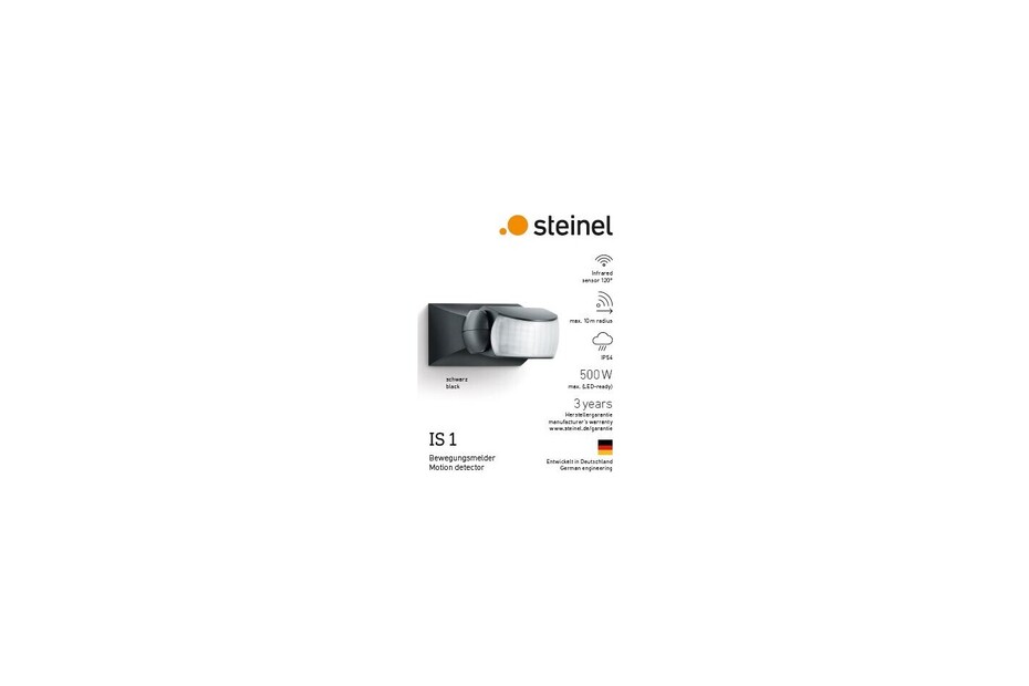 Steinel Infrarotsensor IS1 | Schwarz kaufen bei JUMBO