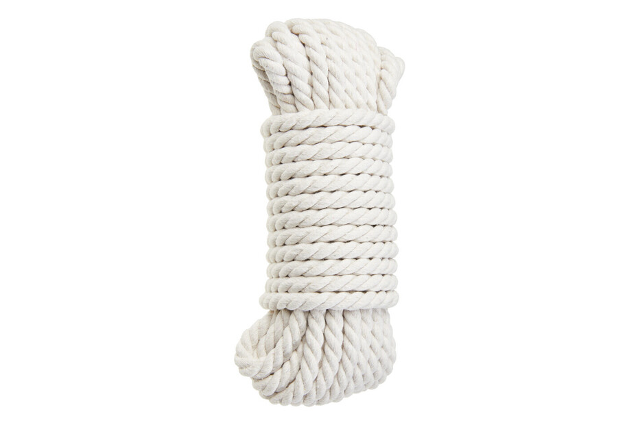 Corde en coton 10mm 10m naturel Acheter chez JUMBO