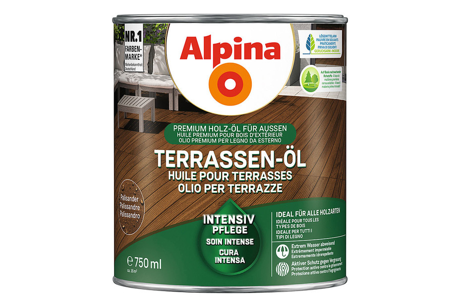 Alpina Terrassen-Öl Palisander | 0.75 l kaufen bei JUMBO