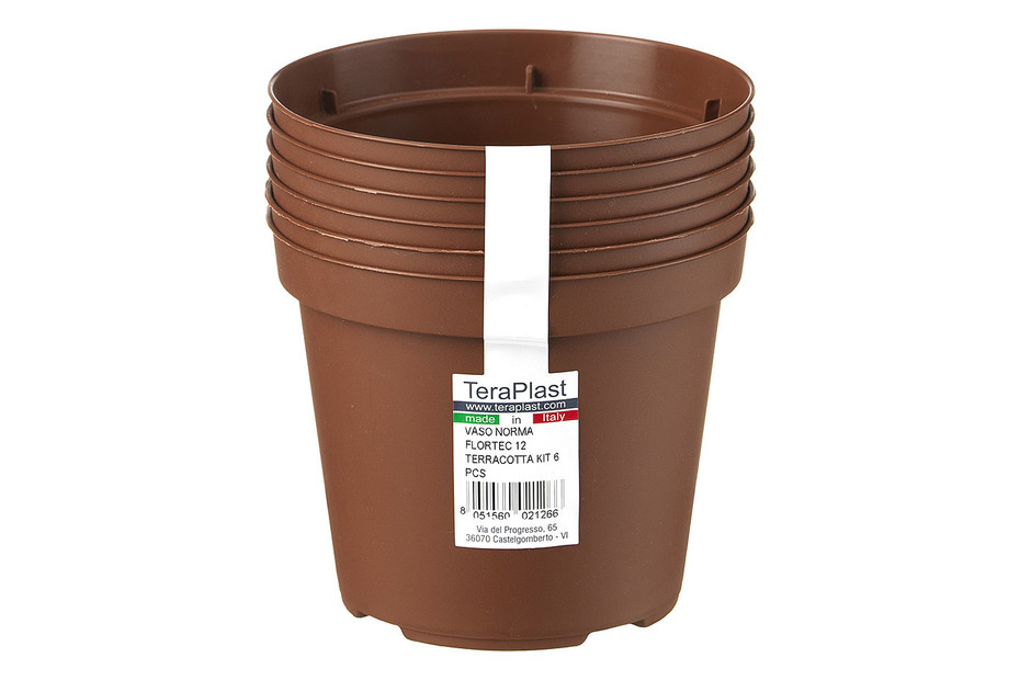 Teraplast Pot de culture pour plantes | ⌀ 18 cm | 6 pièces Acheter chez ...