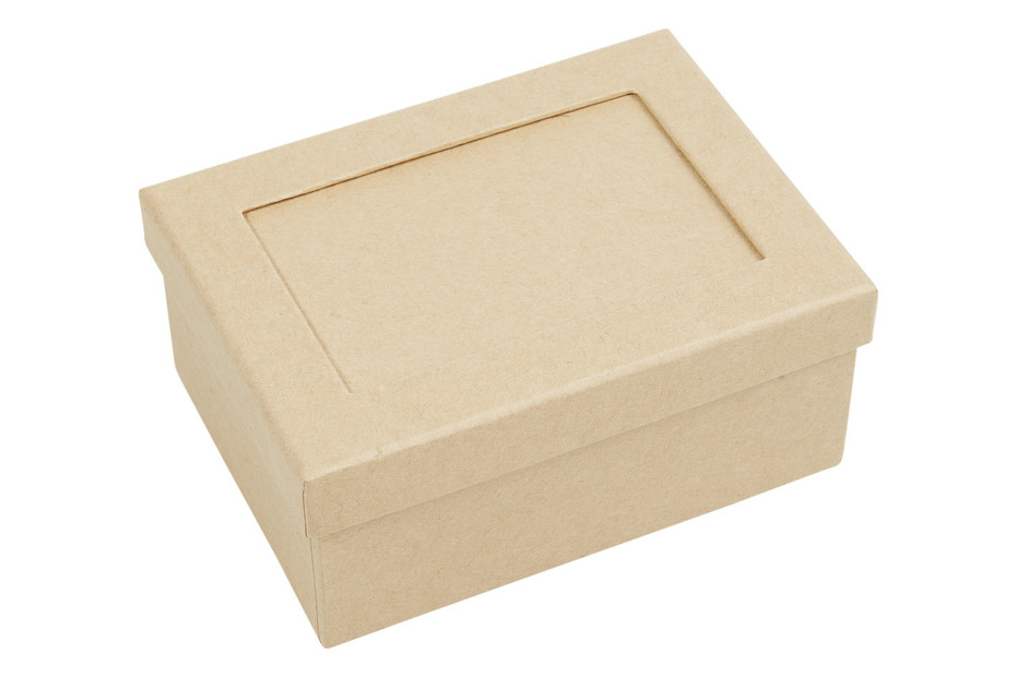 Glorex Papp-Kiste mit Passepartout | 11 × 8 × 5 cm kaufen bei JUMBO
