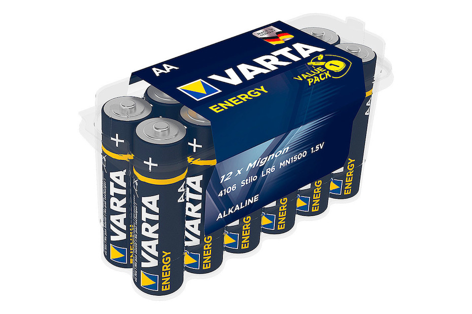 Varta Energy AA 12er Clear Value Pack kaufen bei JUMBO