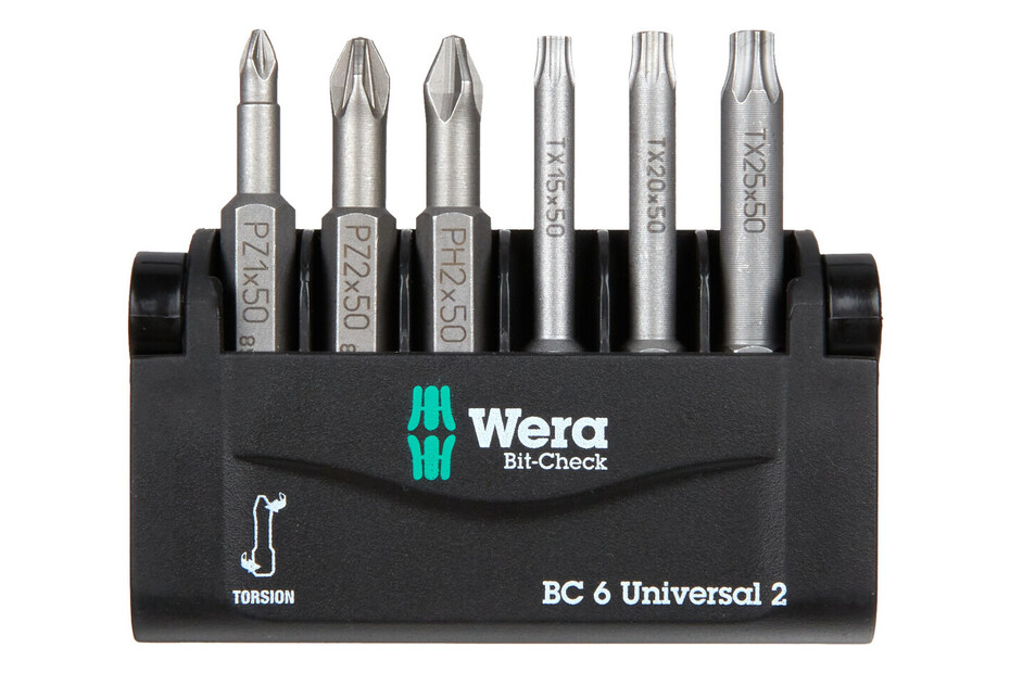 Wera Bit-Check 6 Universal 2 SB | 6-teilig kaufen bei JUMBO
