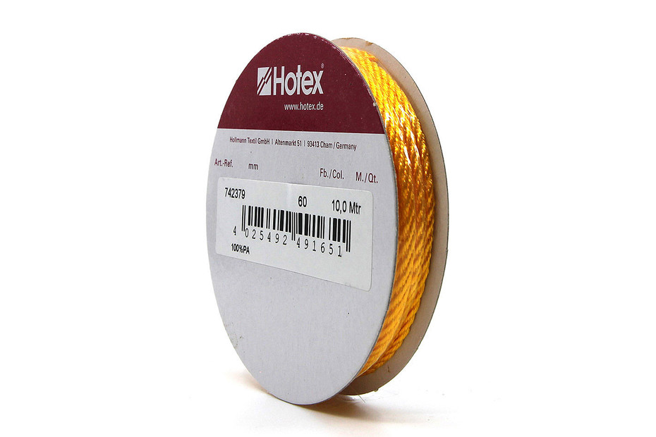 Hotex Kordel Satin Orange kaufen bei JUMBO