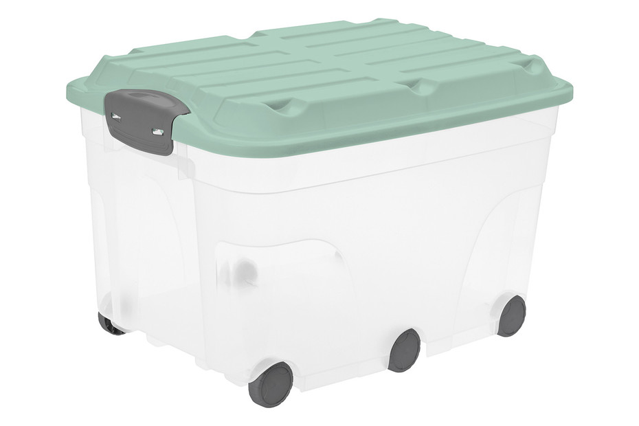 Rotho Boîte à roulettes 57l ROLLER6 vert Acheter chez JUMBO