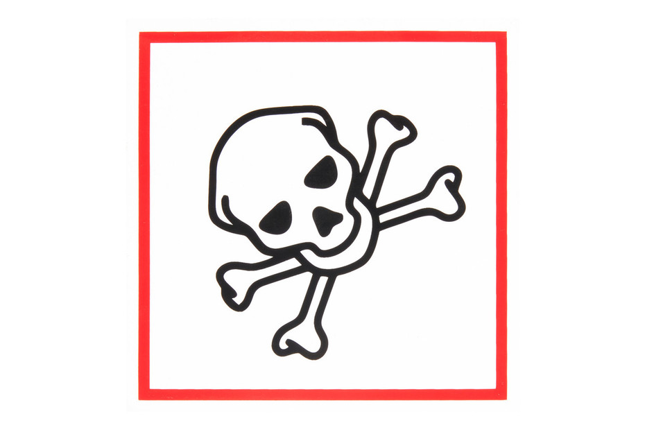 Aufkleber GHS 06 Gefahrensymbol Totenkopf kaufen bei JUMBO