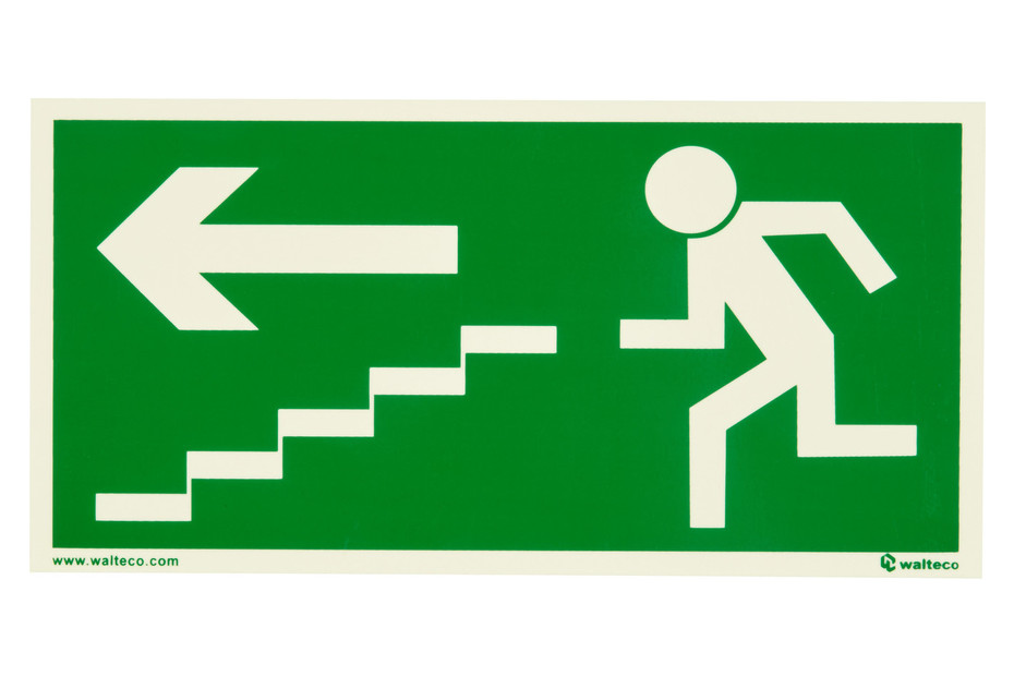 Schild Fluchtweg Treppe kaufen bei JUMBO
