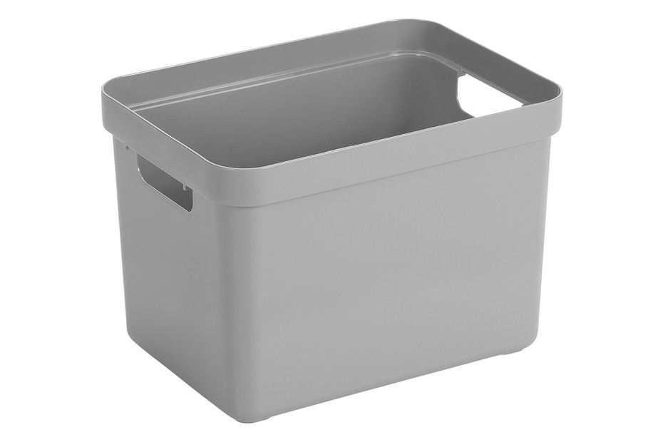 Box Sigma Home Hellgrau | 24.3 × 25.3 × 18 cm | 18 l kaufen bei JUMBO