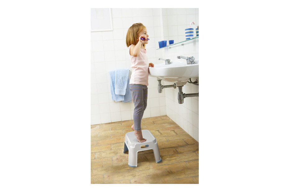 Curver Tritthocker Step Stool Basic | 24 × 36 × 43 cm | max. 150 kg ...