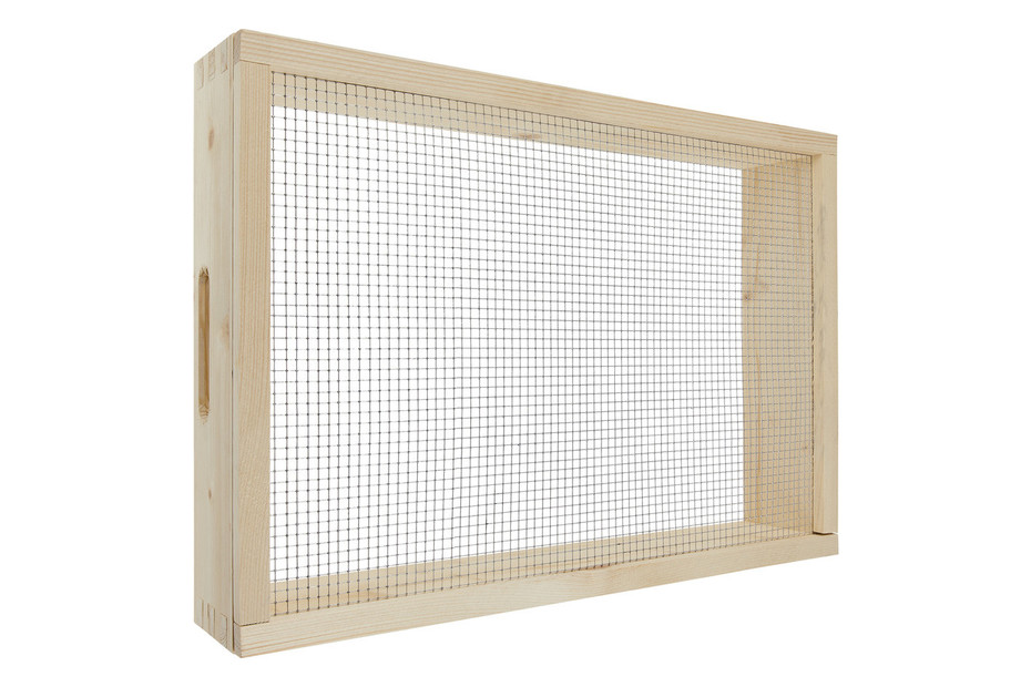 Setaccio per terra con cornice in legno | 50 × 35 × 3,5 cm acquistare ...