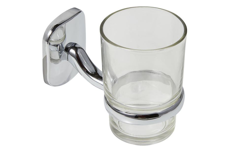 Glashalter Zamak Verchromt | Rund kaufen bei JUMBO