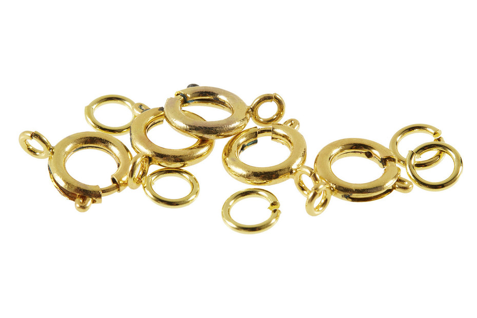 Glorex Federring mit Ring | 9 mm | 5 Stück kaufen bei JUMBO