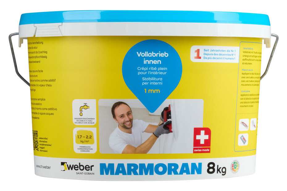 Marmoran Vollabrieb Innen | 1 mm | 8 kg kaufen bei JUMBO