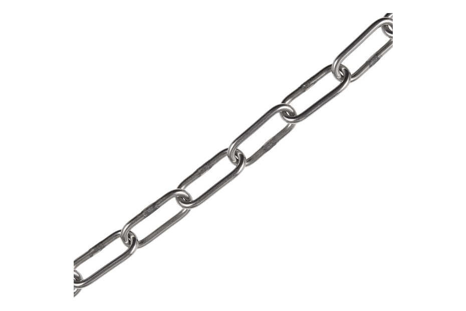 Inox-Rundstahlkettef Din 5685 Edelstahl kaufen bei JUMBO